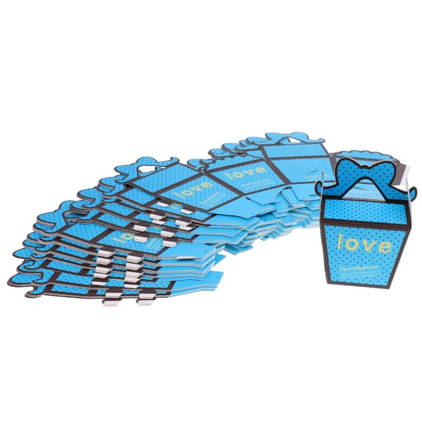 50pcs Candy Boxes Chocolate Candies Design For Wedding Party Welcome ...