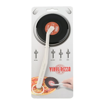 Professional Top Spin Fresh Slice Record Player Pizza Cutter Vinyl ...