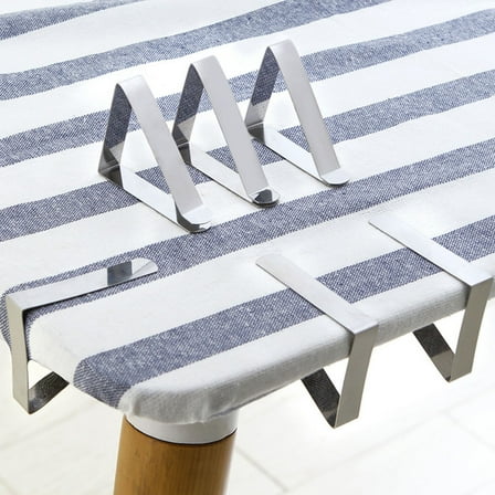4-Pack Heavy Duty Tablecloth Clips for Outdoor Use, Window Curtain ...