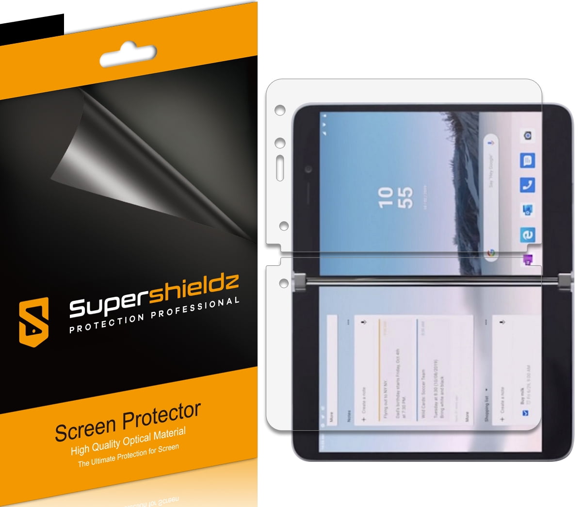 [3-Pack] Supershieldz for Microsoft Surface Duo Screen Protector, (3 ...