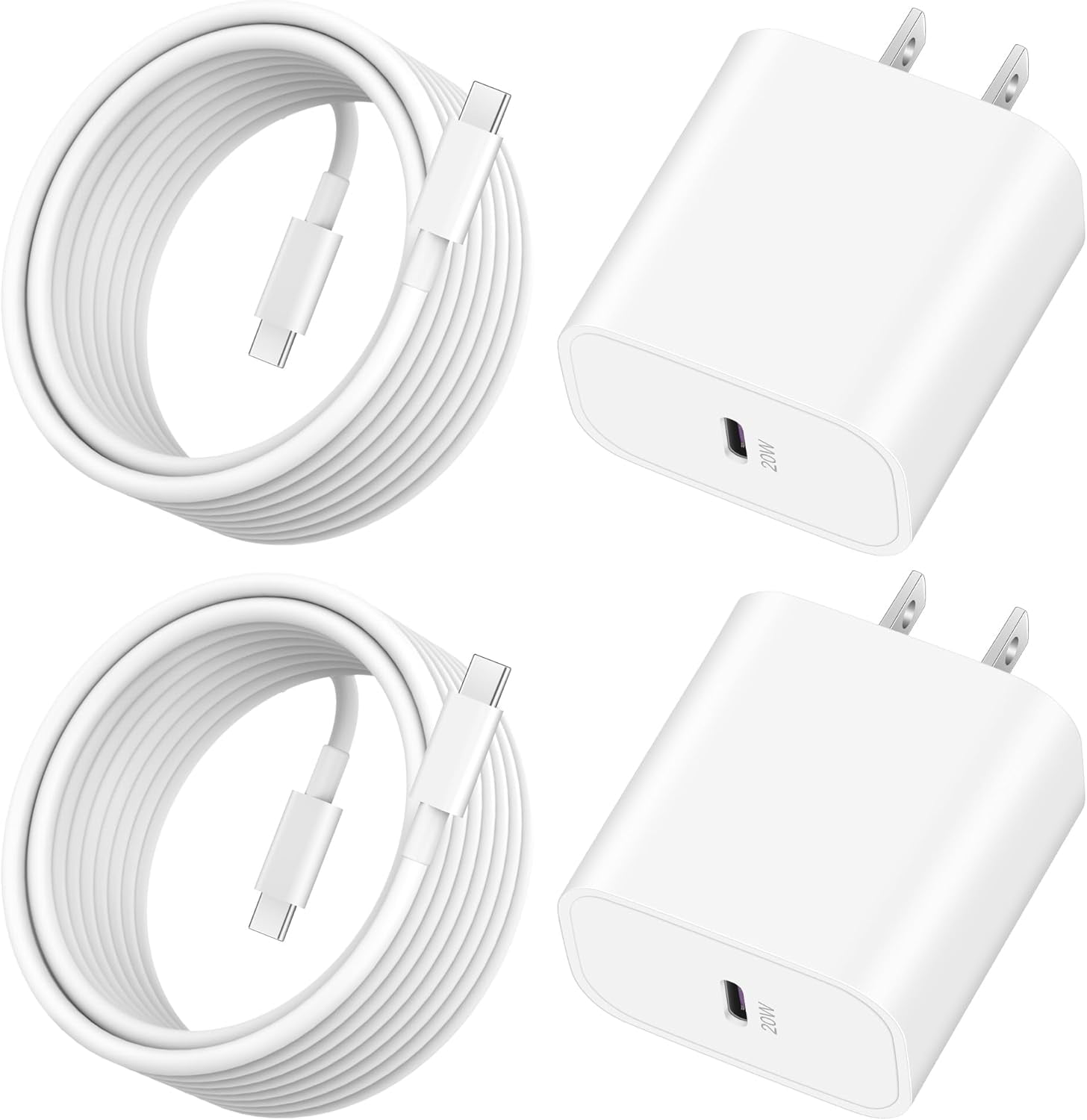 UTAH - [2025 Amélioré] Chargeur iPhone 16e/16/16 Pro Charge Rapide, Lot ...