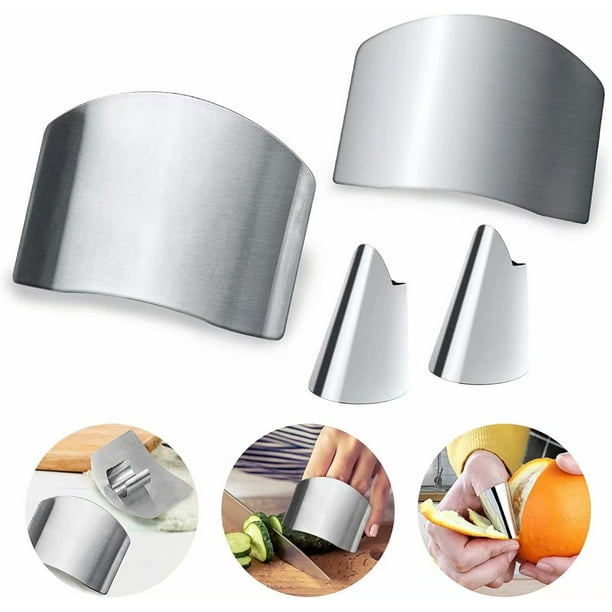 Finger Guards for Cutting Kitchen Tool Stainless Steel Finger Guard ...