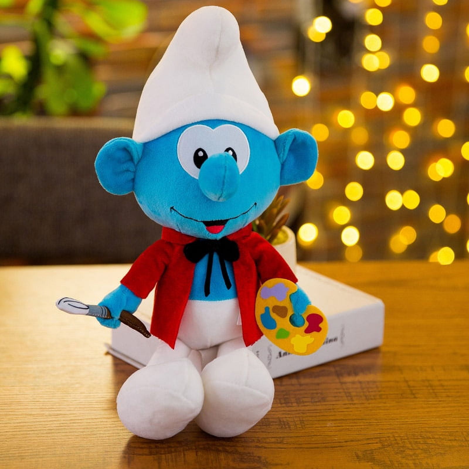 Click here for Sebneei Cute Smurf Plush Doll Doll Furniture Ornam... prices