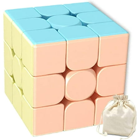 Rubiks Cube Stickerless Fast No Stickers Speed Rubix 3x3x3 3x3 Puzzle ...