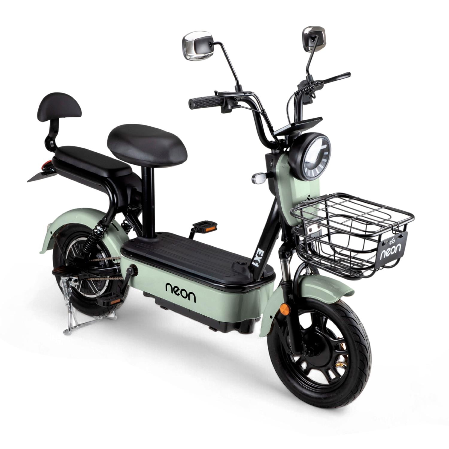 Bicicleta Eléctrica Motobici R14 Neon EX-1 Frenos de Tambor 350W 0-38 ...