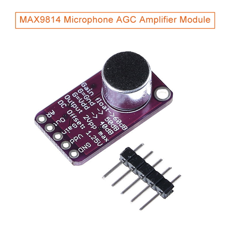 MAX9814 Microphone Amplifier Module AGC Module | Walmart Canada