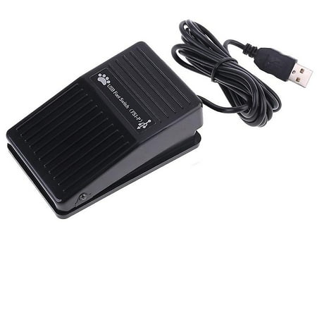 Usb Single Foot Switch Pedal Control Keyboard Mouse Pc Game For Dos Win ...