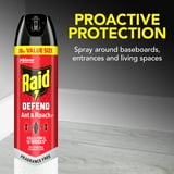 Raid Defend Ant & Roach Killer, Indoor Insecticide, Residual Killing ...