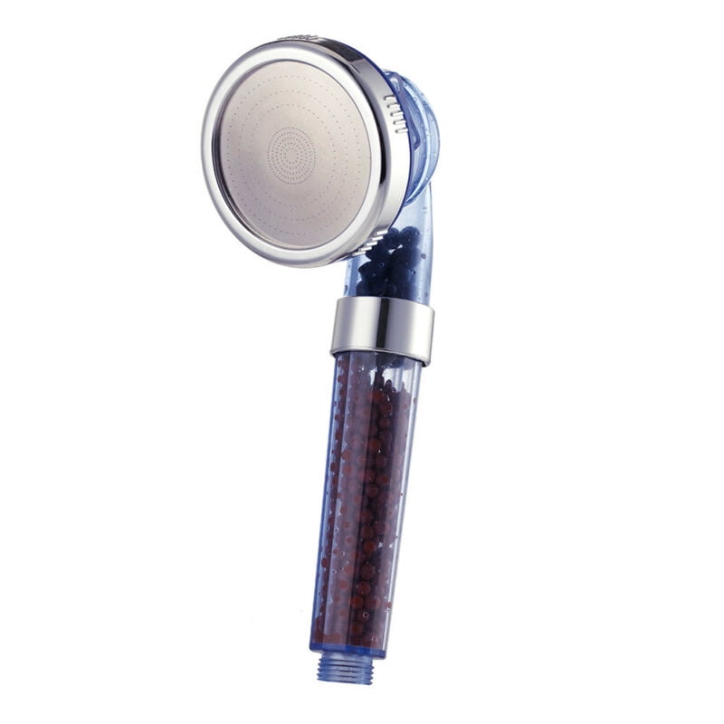 High Turbo Pressure Shower Head 3 Mode Filtered Ionic Stone Stream