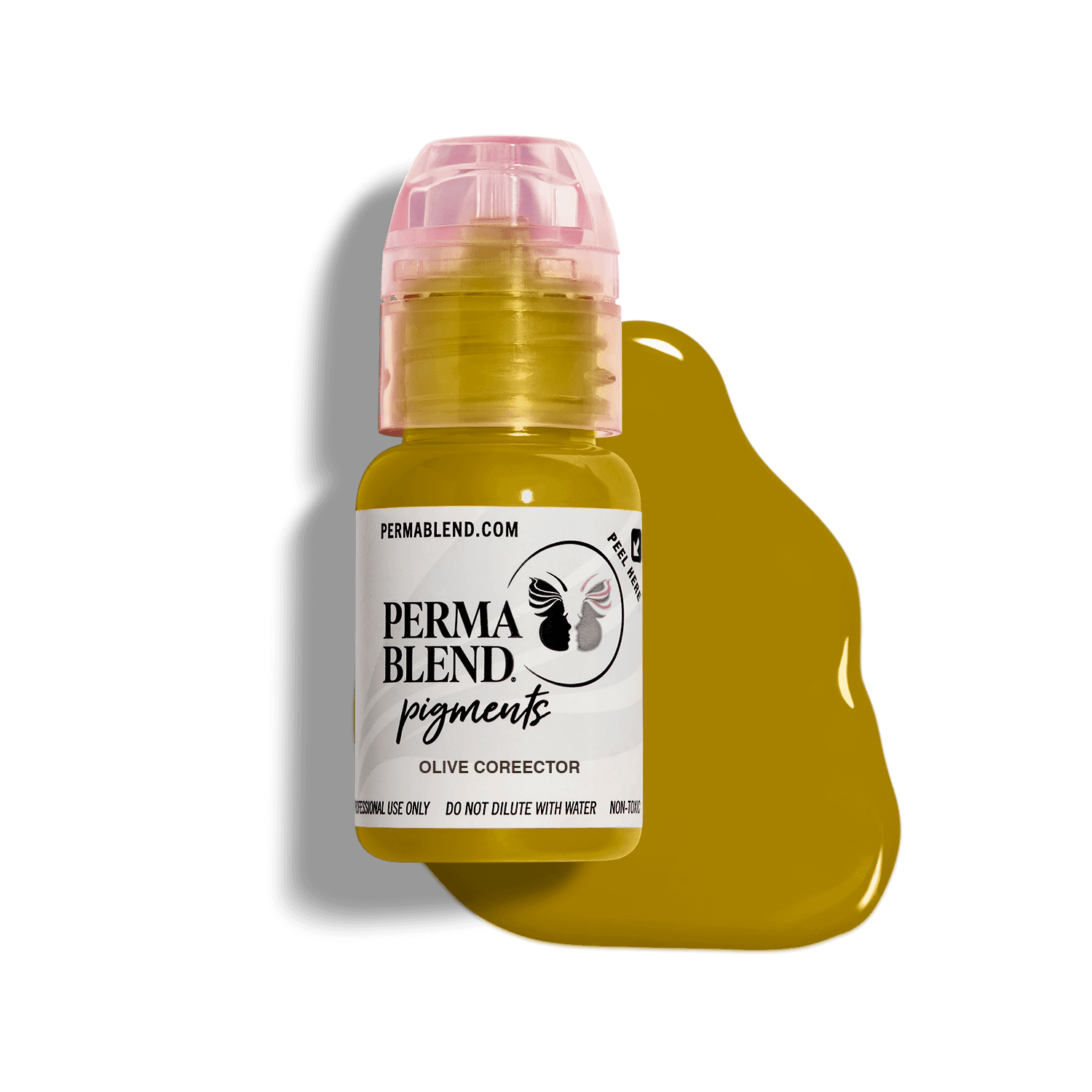 Perma Blend - Olive Corrector - Tattoo Ink Pigment Corrector in Green ...