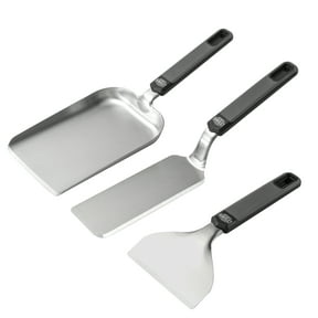 Blackstone 15” Stainless Steel Griddle Scoop with Flat Base, 1-Piece ...