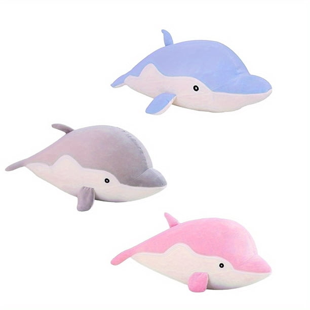 MesaSe 13inch Soft and Cute Stuffed Dolphin Plush Toy Doll Home ...