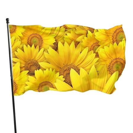 Sunflower Flag 3x5 FT, Lightweight Outdoor Garden Decor Porch Flag, Polyester Fade Resistant ...