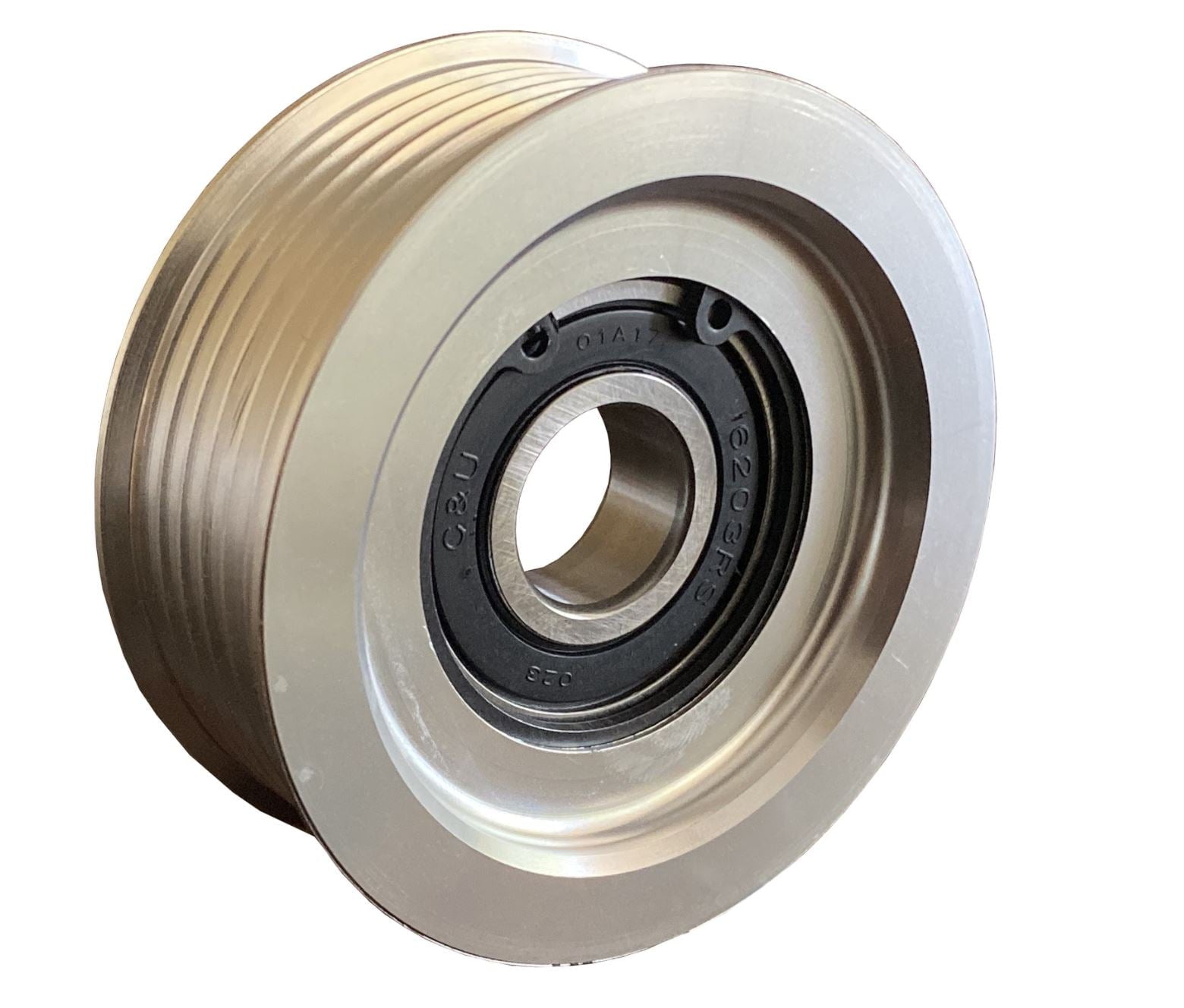 LS Billet Aluminum Grooved Tensioner Pulley LS1 LS2 LS3 LS6 5.3 6.0 6.2 ...