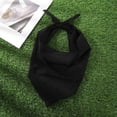 Head Scarf Women Helii Retro Sweet Boho Solid Color Knit Headband ...