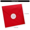 10Pcs Christmas Card New Year Greeting Card with Envelope and Seal ...