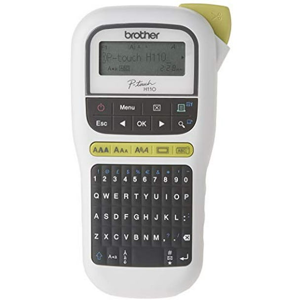 BROTHER PTH110 Easy, Portable Label Maker-Handheld Labeller, Black ...