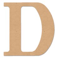 MPI Wood 8" Classic Font E - Walmart.com