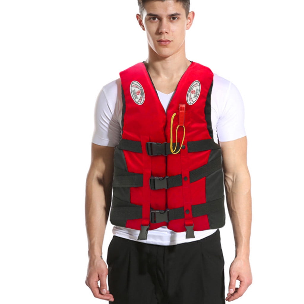 Frostluinai Life Jackets For Adults Adjustable Women Mens Life Jacket ...