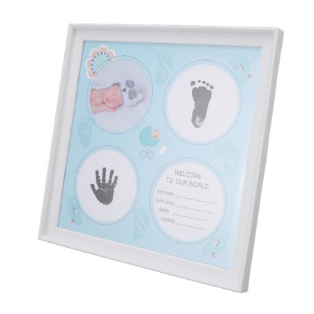 Baby Handprint Footprint Kit, Plastic Density Board Sturdy Baby Print ...