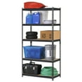 "Muscle Rack 5-Tier Heavy Metal Shelving Units, 36""W x 18""D x 72""H ...