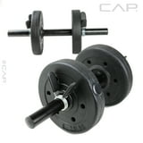 CAP Barbell Standard Vinyl Weight Plate Set, 10 lb (2.5 lb x 4 ...