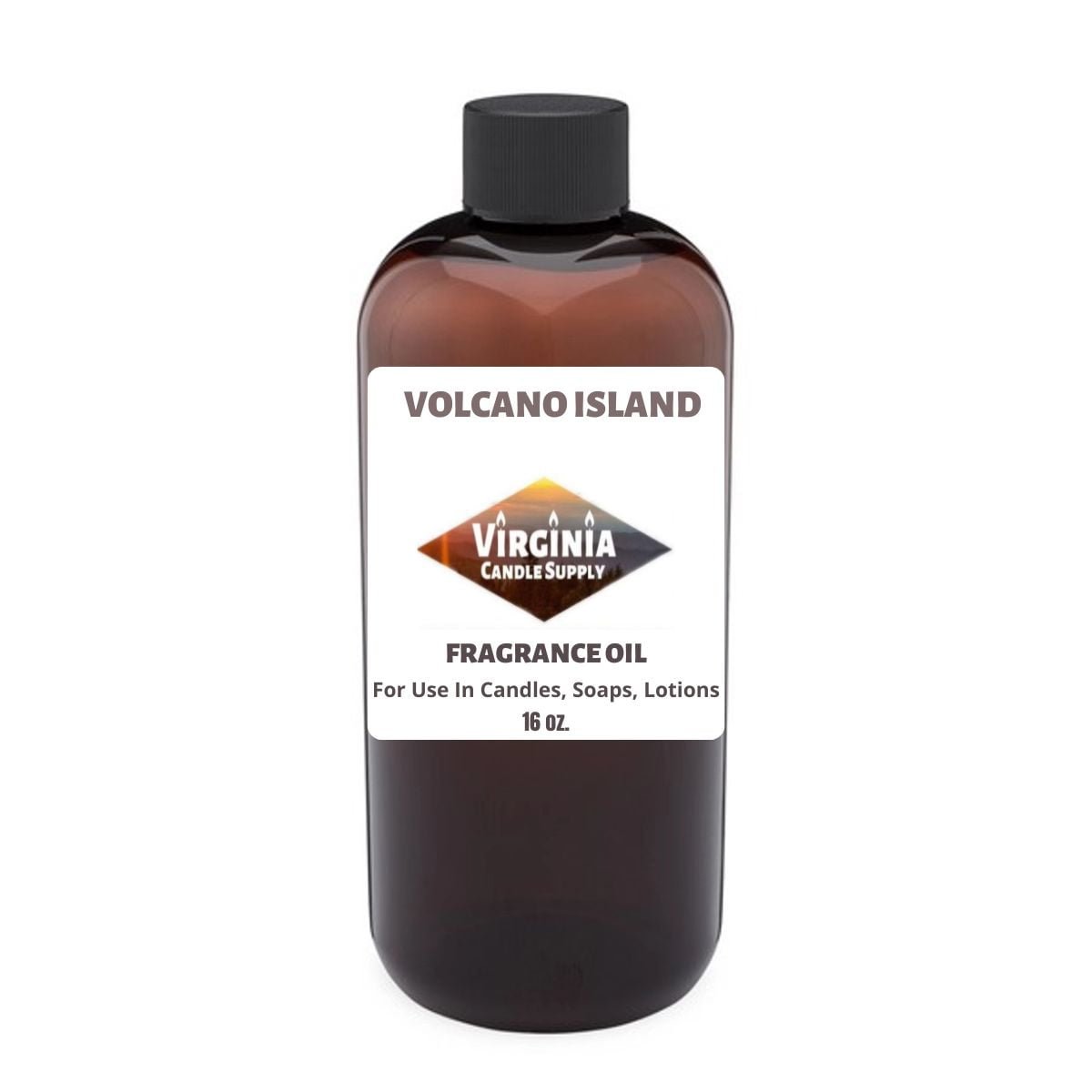 Volcano Island Fragrance Oil (16 oz. Bottle) for Candle Making, Soap ...