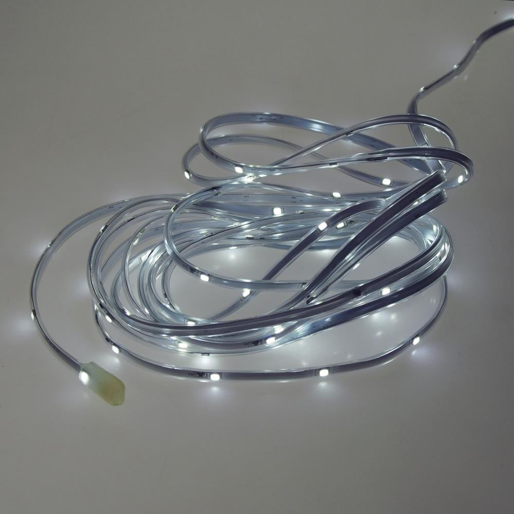 Waterproof LED Rope Lights, White, 15-Feet - Walmart.com - Walmart.com
