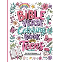 Bible Verse Coloring Book: Inspirational Coloring with Bible Verses for ...