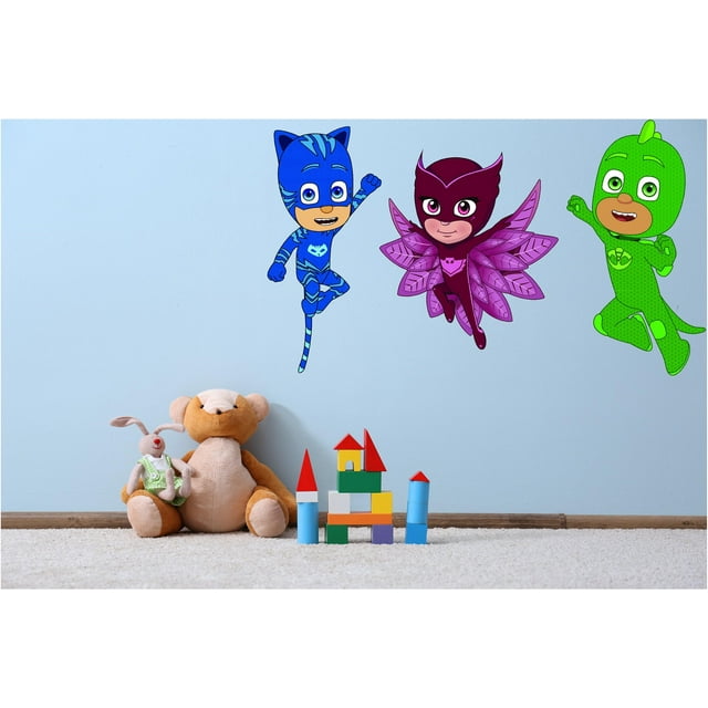 DS Inspirational Decals Catboy And Owlette PJ Masks Vinyl Wall Art ...