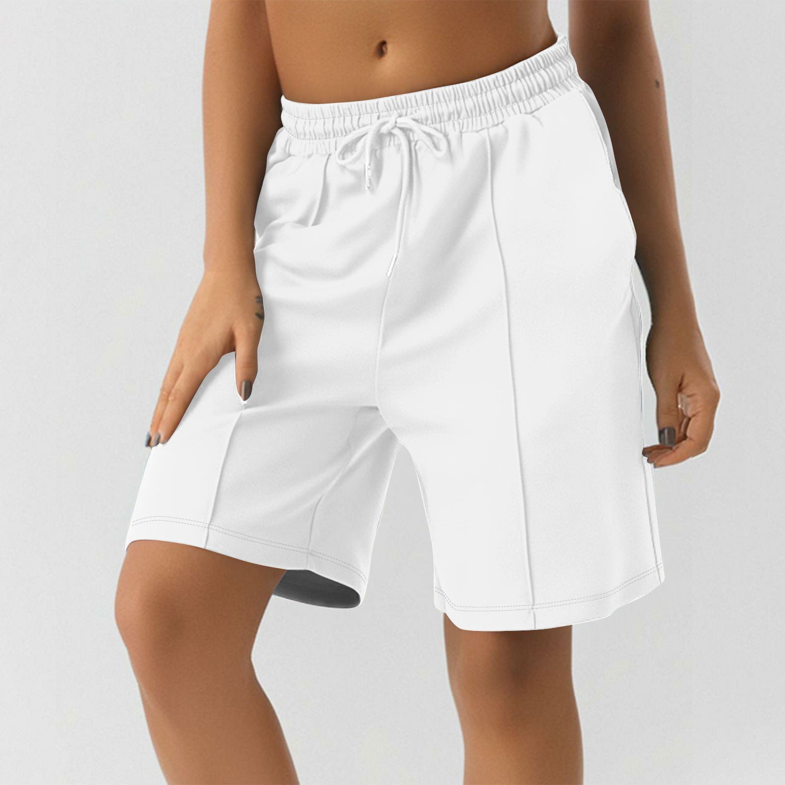 Click here for Ovticza Women Casual Summer Bermuda Shorts Drawstr... prices