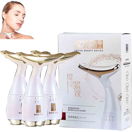 Neck Face Firming Wrinkle Removal Tool, Double Chin Reducer Vibration ...