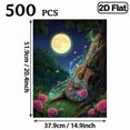 500pcs Adult Puzzle, Measuring 52X30 cm, Featuring Guitar Design Under ...