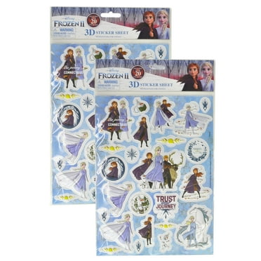 Disney Frozen Sticker Sheets, 4ct - Walmart.com