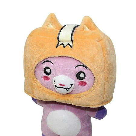 FanShow Lankybox Boxy+Foxy+Rocky Plush Toy Stuffed Plush Toy Child Game ...