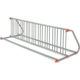 111"L Double Sided Grid Bike Rack, 18-Bike Capacity, Powder Coated ...