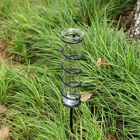 Garden Rain Measure Gauge Outdoor Rainwater Measurement Instrument ...
