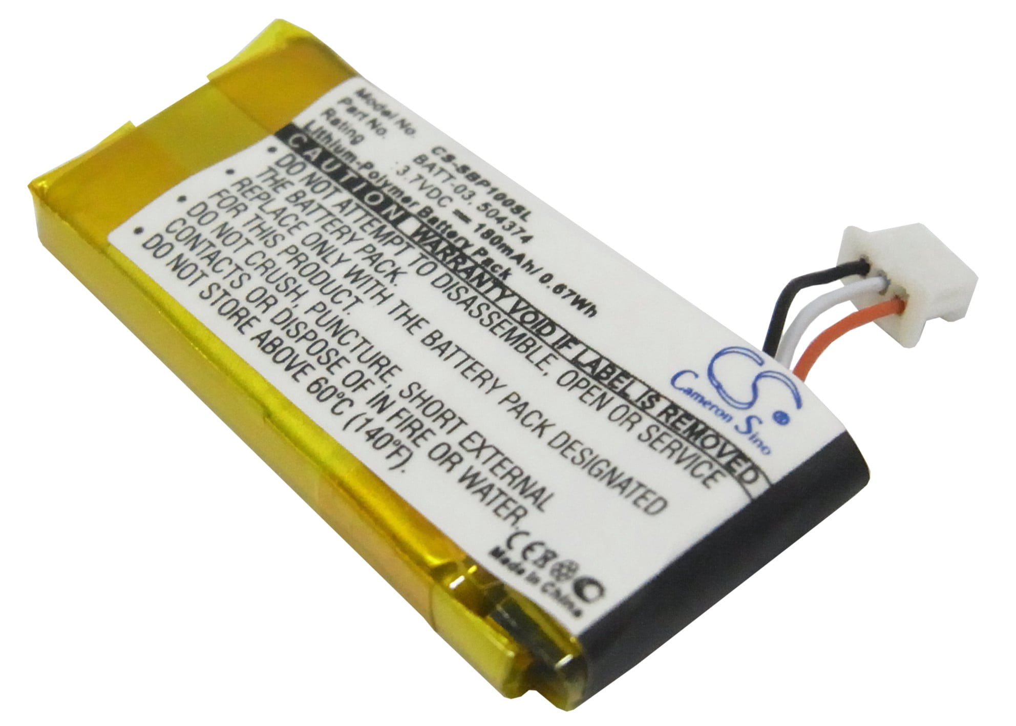 180mAh Sennheiser BATT-03 504374 Battery for SD Office ML DW Pro2 DW ...