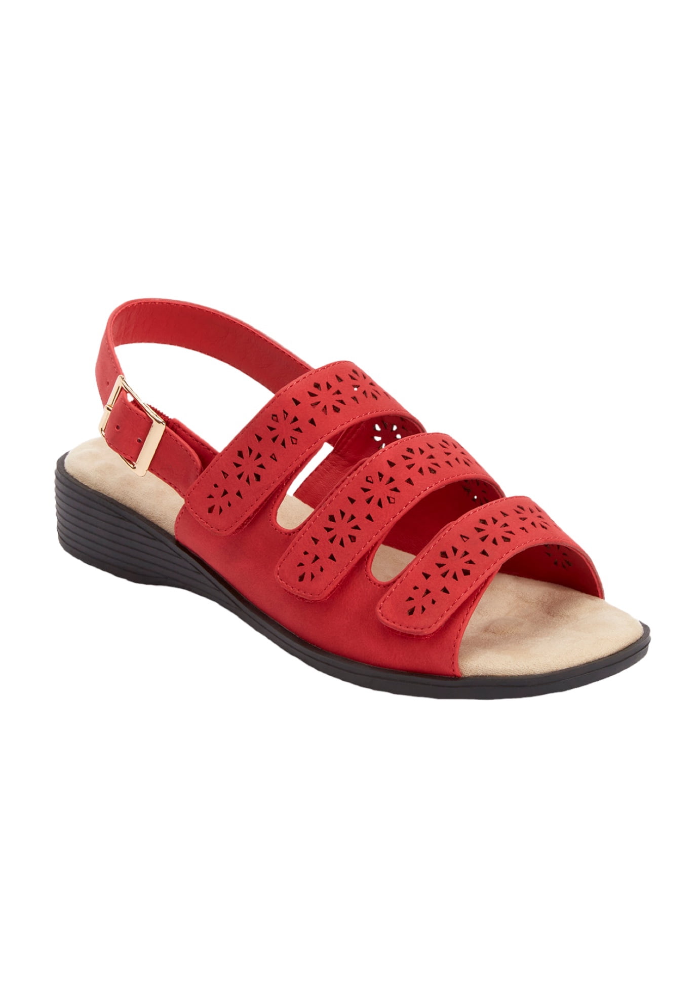 Comfortview Women's Wide Width The Sutton Sandal By Comfortview ...