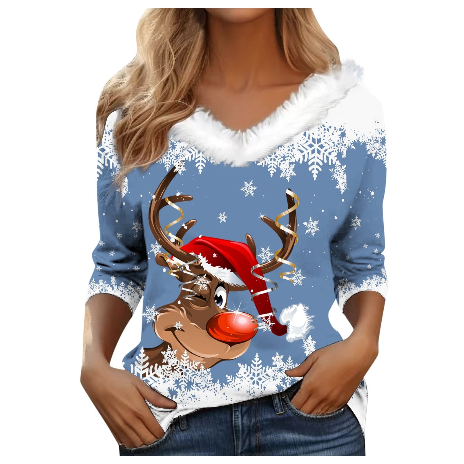 Click here for Snksdgm Long Sleeve Blouses For Women Dressy Xxl W... prices