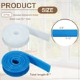 2Pcs Replacement Rubber Squeegee, 41 Inch Household Silicone Squeegee ...