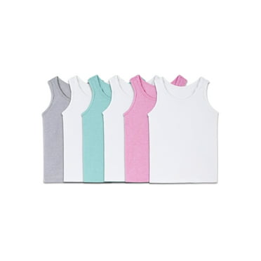 Bambini Pastel Tank Tops, 6pk (Baby Girls) - Walmart.com