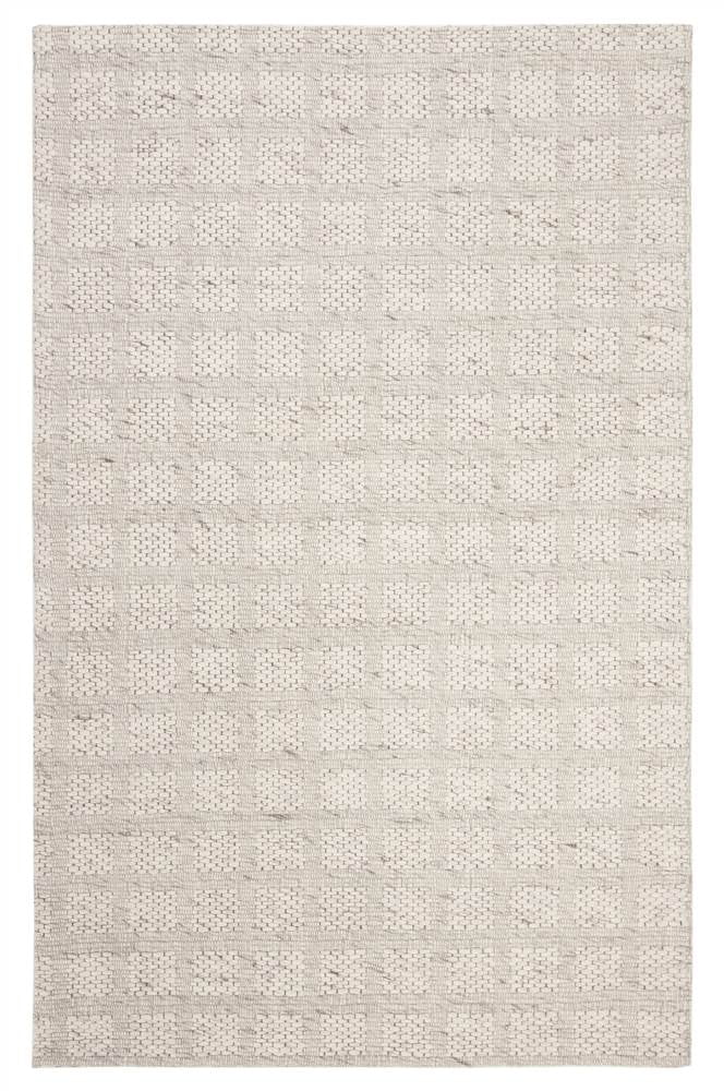 SAFAVIEH Marbella David Geometric Squares Area Rug, Beige, 8' x 10 ...