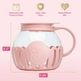Paris Hilton Glass Popcorn Maker, Healthy Snack, Dishwasher Safe, 3.3 ...