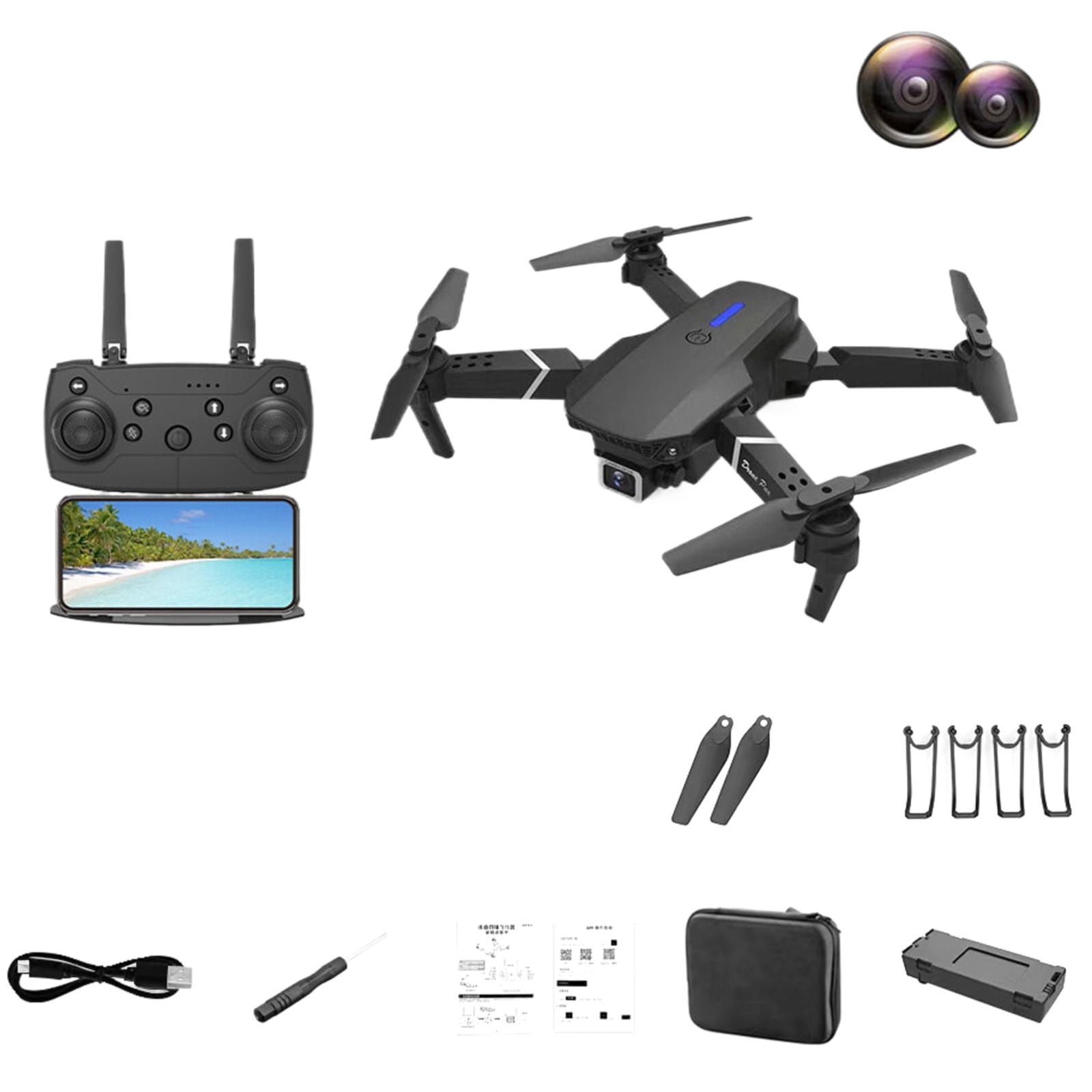 Click here for Kjfeif With Camera Foldable For Beginners And Kids... prices