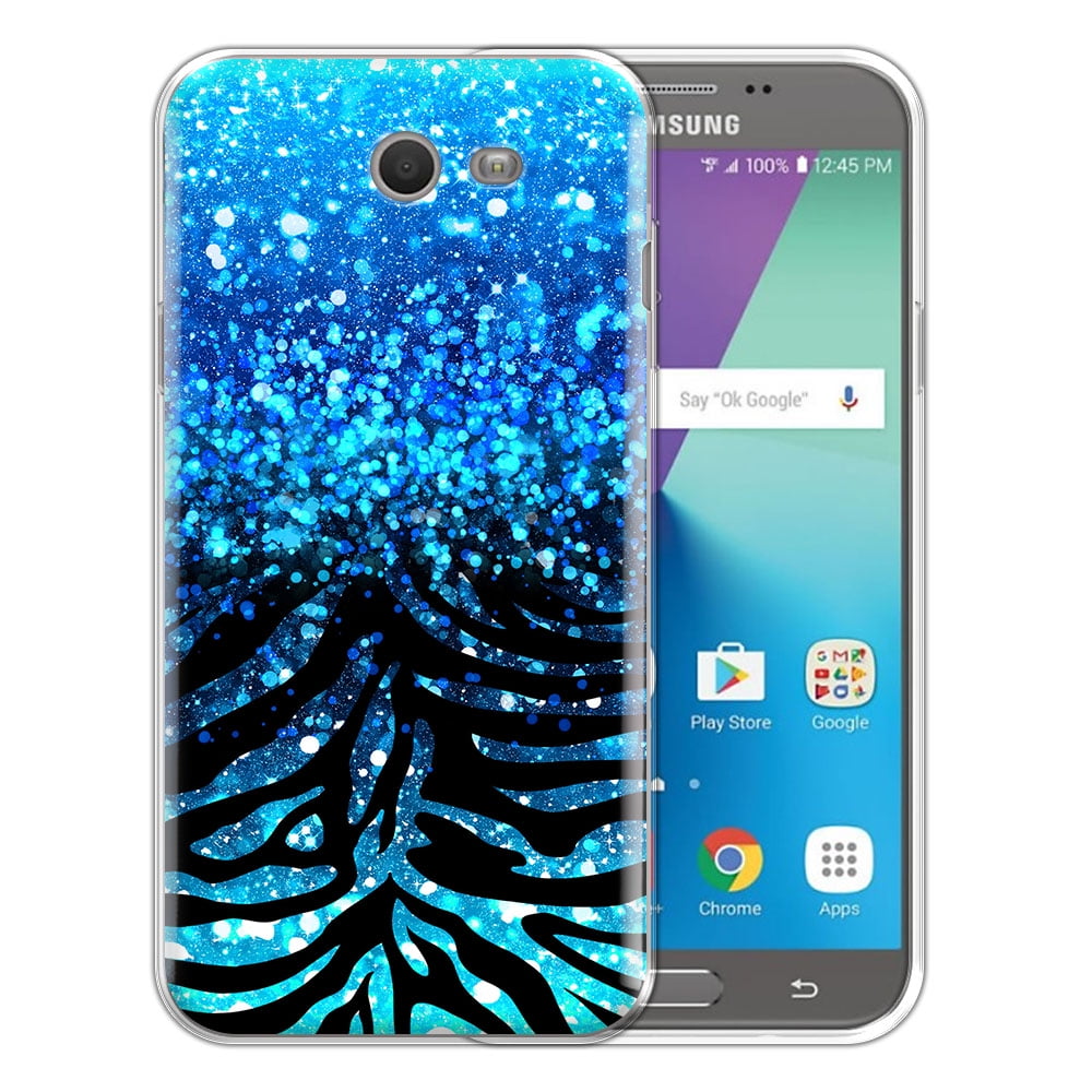 FINCIBO Soft TPU Clear Case Slim Cover for Samsung Galaxy J7 2017/ J7V ...