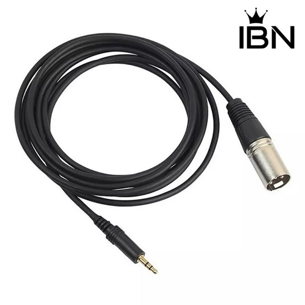 Conector Estéreo IMX De 3,5 Mm A 3 Pines XLR Macho Micrófono Cable De ...