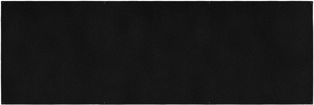 Outdoor Turf Rug - Black, 10'x30' - Versatile for Patio, Grass, Large ...