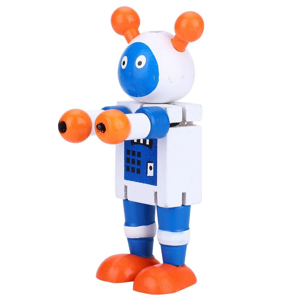 Click here for Rdeghly Personality Cute Wooden Robot Toys Learnin... prices