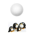 36 Ct Foam Balls 1.5" Round White Foam Polystyrene Sphere Art Craft - Walmart.com